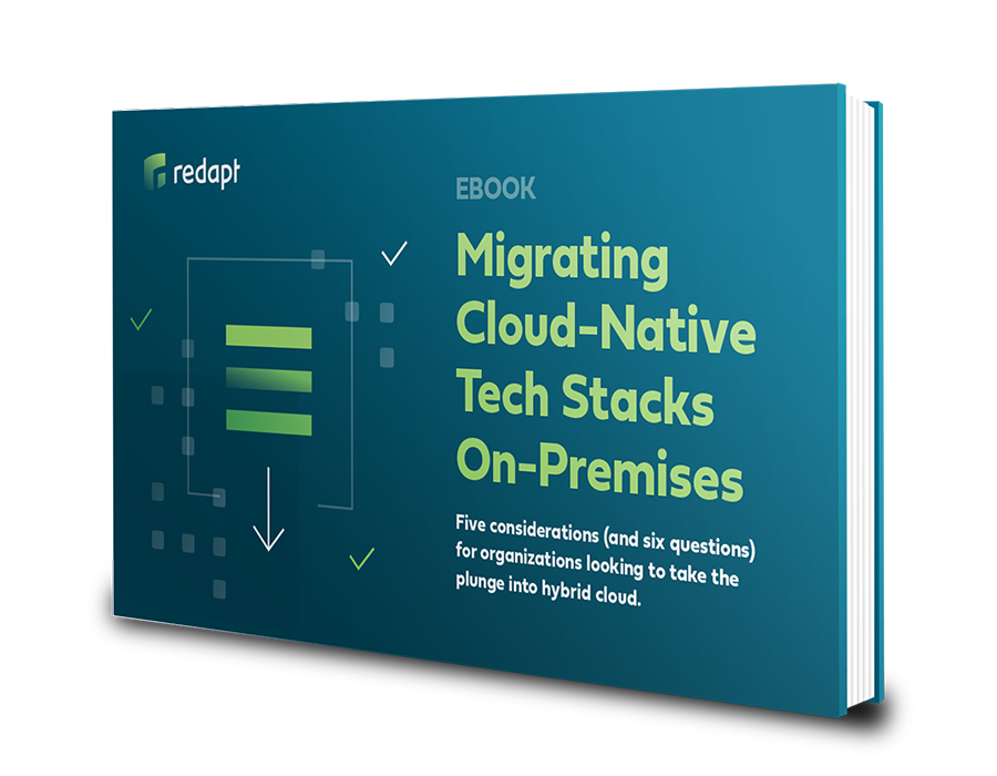 Free eBook: Migrating Cloud-Native Tech Stacks On-Premises Free eBook: Migrating Cloud-Native Tech Stacks On-Premises
